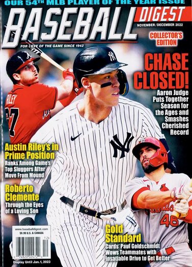 Baseball Digest Magazine subscription